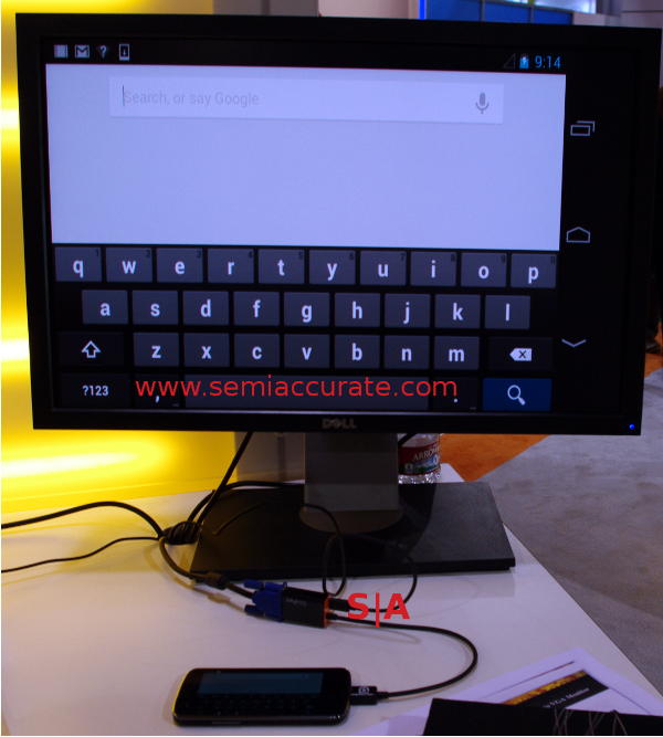 Analogix shows off MyDP based cell phone to HDTV adapters - Semiaccurate