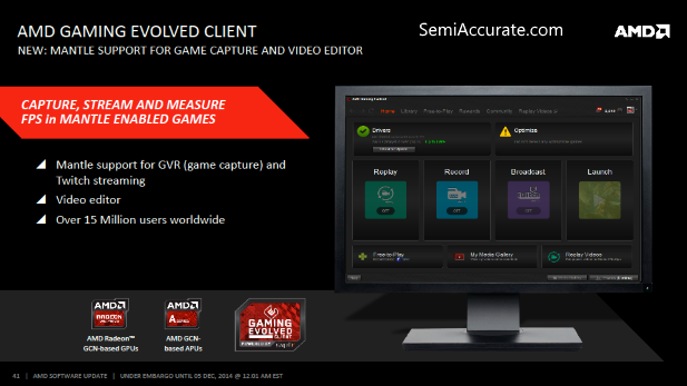 AMD Pushes its Software Efforts with Catalyst Omega - SemiAccurate