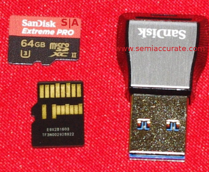 Sandisk releases a 128GB UHS-II micro-SD card - Semiaccurate
